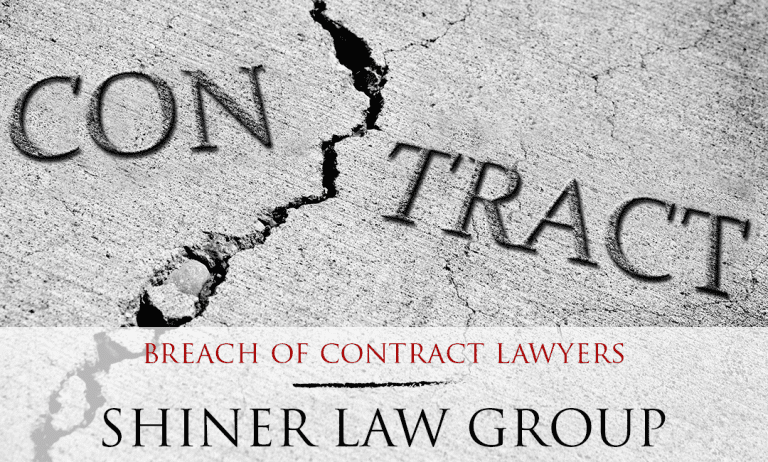 Florida Breach of Contract Lawyer - Shiner Law Group